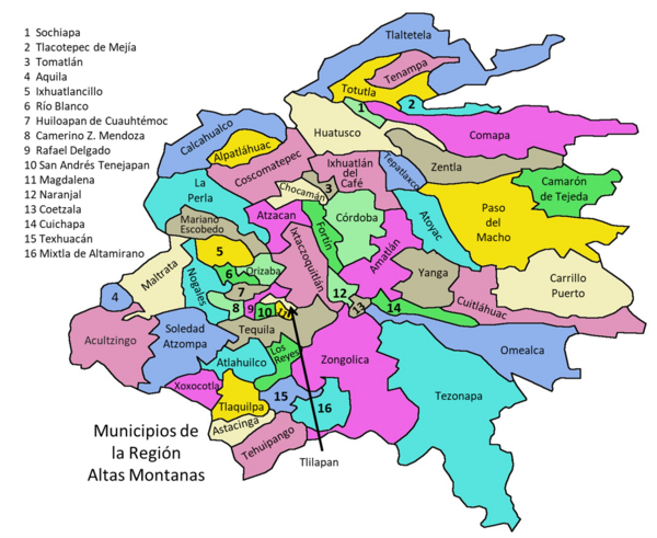 Región de las Montañas - Diversidad Cultural Veracruzana